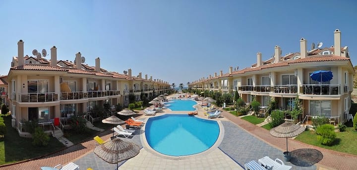 Fethiye ÇAlış Sunset Beach Club - Rental 2+1 Apart - Fethiye