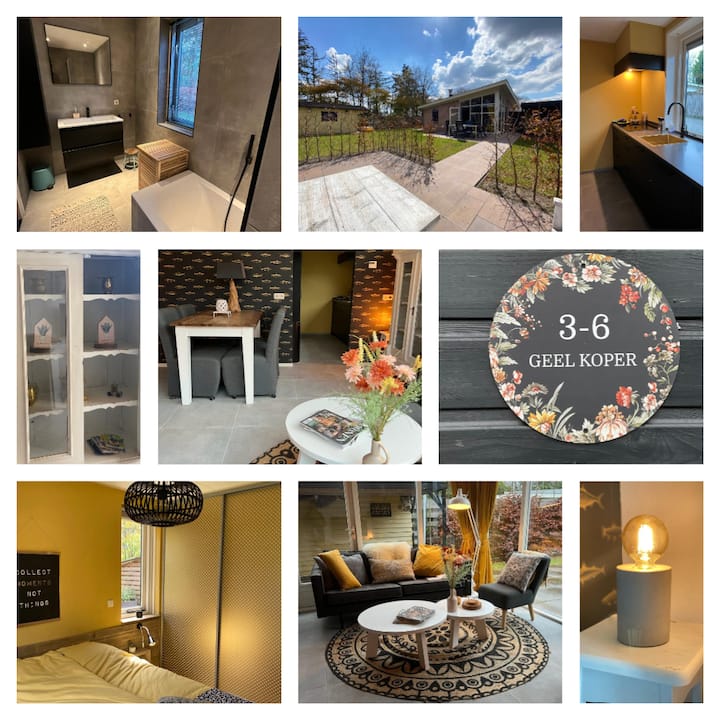 Vakantiehuis "Geel Koper" Hip & Luxe Op De Veluwe! - Barneveld