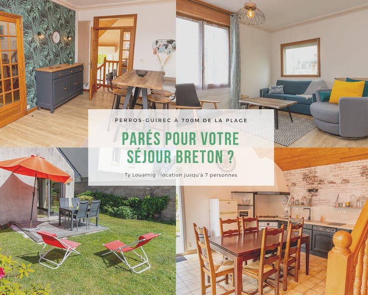 Maison+jardin Centre-bourg De Perros / Ty Louarnig - Perros-Guirec