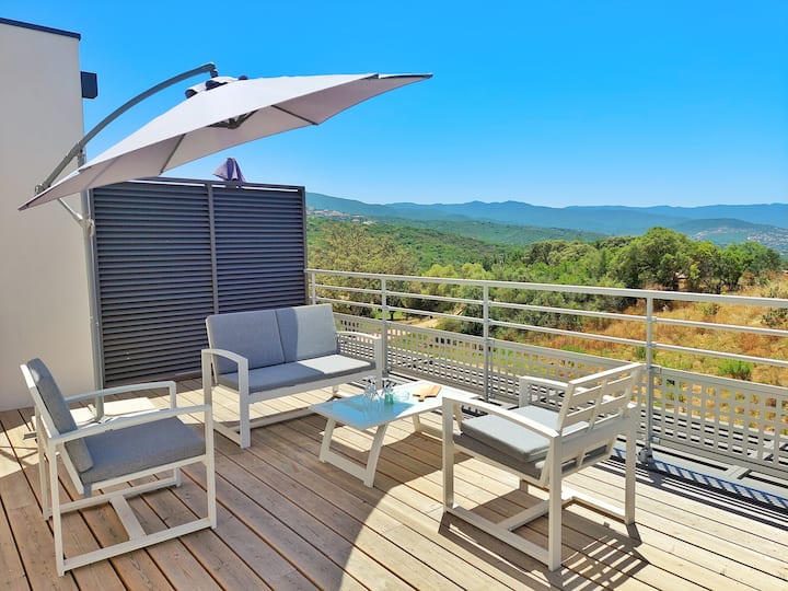 Amalia - Terrasse Vue Mer, Clim, Parking - By Tgb - Porticcio