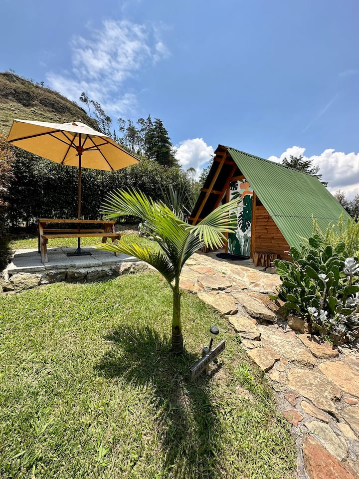 Glamping Romántico Con Fogata Y Vista A Montaña - Machetá