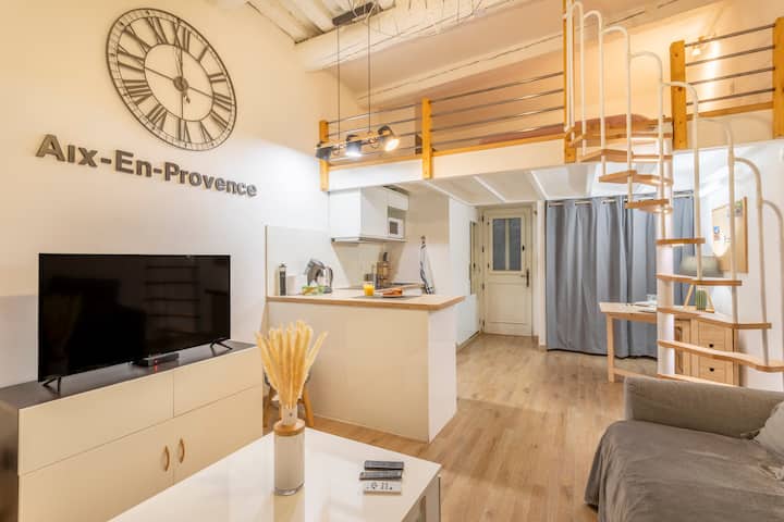 Studio Mezzanine Cardeurs - Aix-en-Provence
