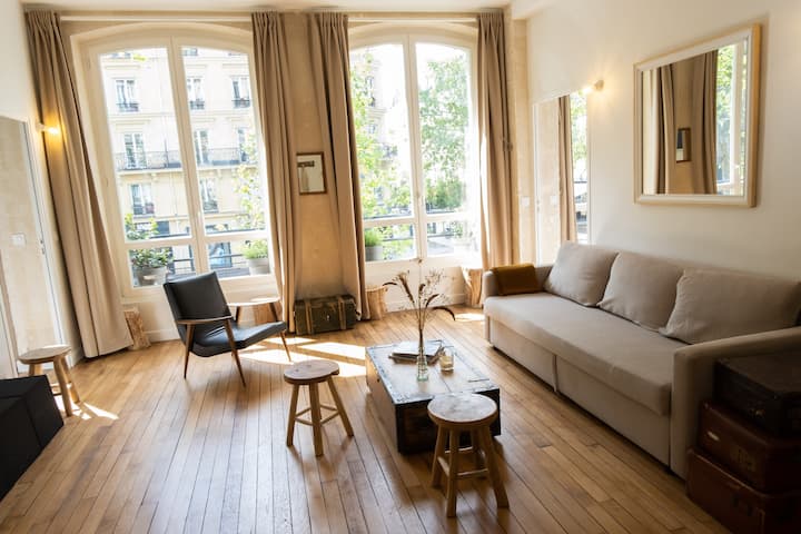 Les Halles - Pompidou - Marais - 12p - 5bd - Parigi