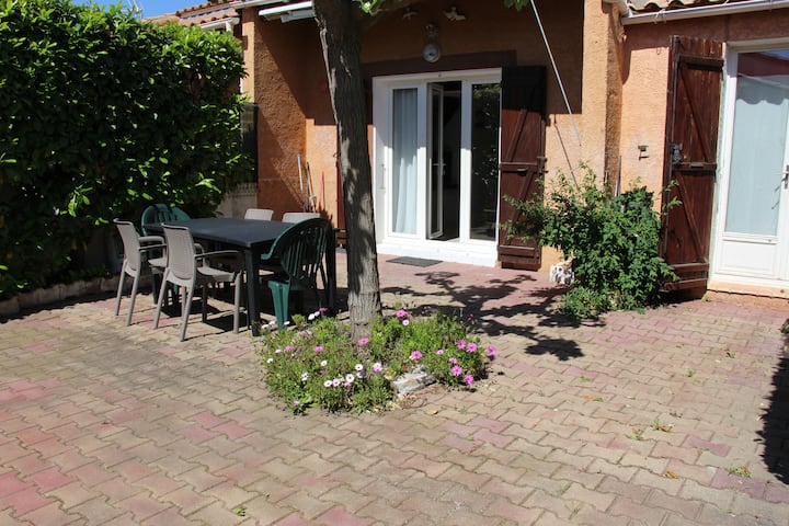 St Pierre La Mer Villa T4 Jardin Wifi Clim - Saint-Pierre-la-Mer