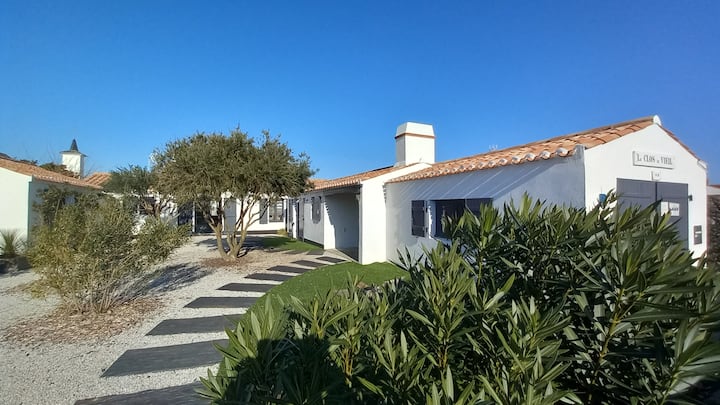 Villa Le Clos Du Vieil 2  à 6p. Spa - Wifi 4 Vélos - Noirmoutier-en-l'Île