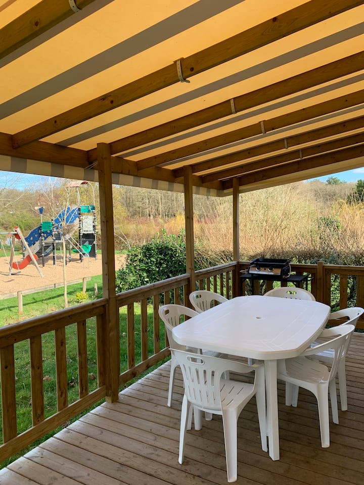 Mobil-home 3 Chambres - Vue Sur éTang 6/8 P / 18 - Chaumont-sur-Loire