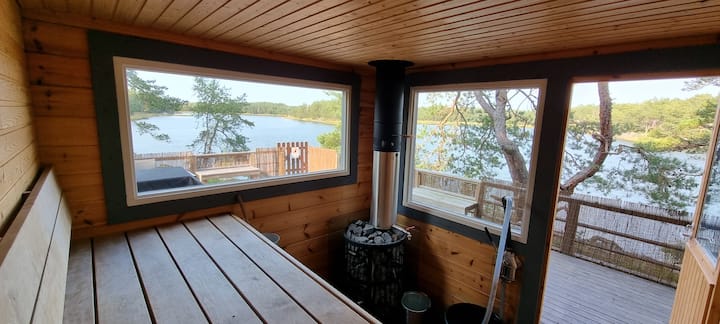 Chalet Sauna Avec Vue Sur La Mer - Varsinais-Suomi