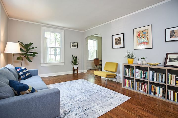 Charming House By The Park - Durham, NC