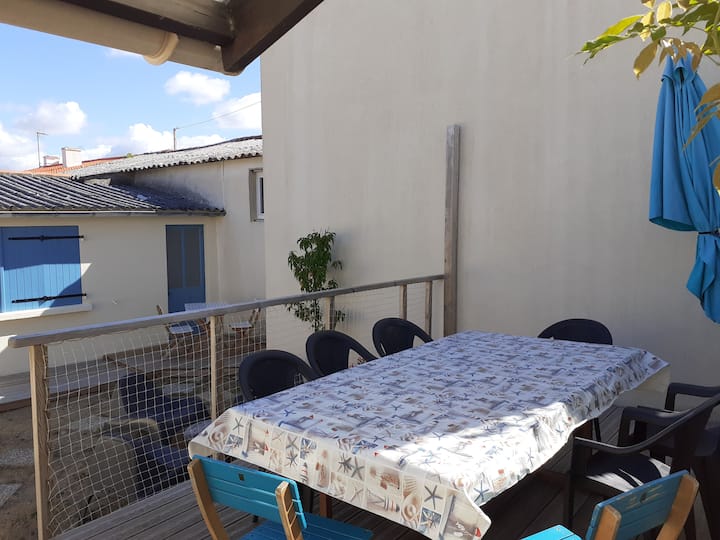 Maison 3*+annexet1 : Jardin/garage/linge Fourni - Plage d'Olonne-sur-Mer