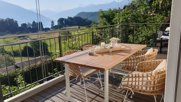 Superhost Appartement, Lake-thun & Mountainview - Sigriswil