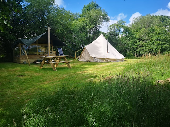 Orchard- Off Grid Bell Tent With Ample Space. - Lampeter