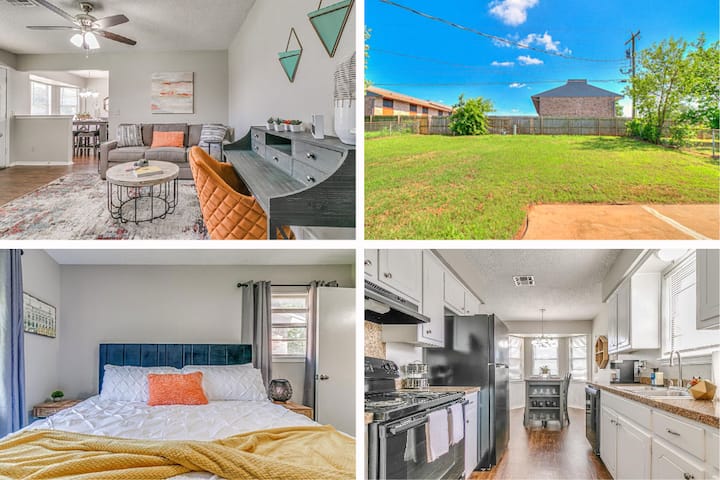 Stocked 3br | 5min-> Tinker | 2 Min-> St Anthony - Midwest City, OK