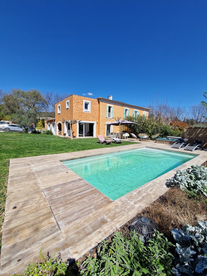 Maison Familiale Avec Piscine Chauffée Et Spa - Aix-en-Provence