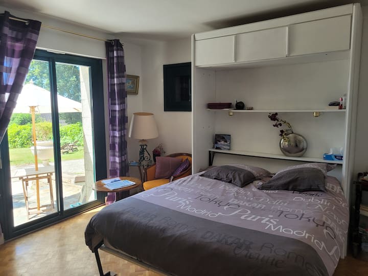 Villa Dans Parc Arboré Au Calme - Larmor-Baden