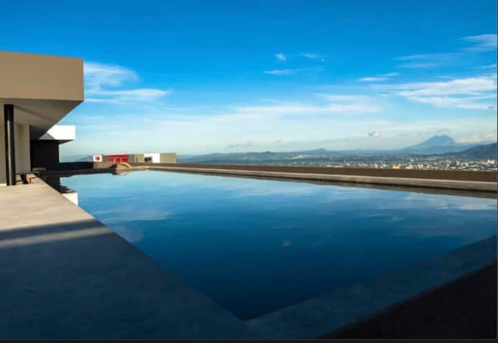 Beauty And Style/luxury Apt/vista Al Volcan W/pool - El Salvador
