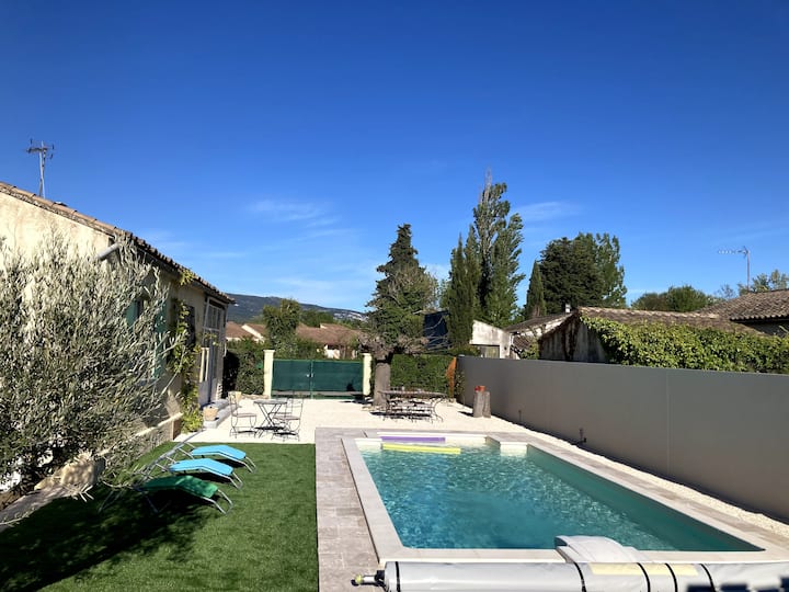 Villa Avec Piscine Chauffée 3 Ch 6 Personnes - L'Isle-sur-la-Sorgue