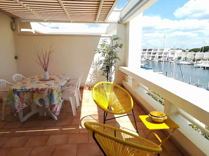 Marina Sans Vis-à-vis "Les Pieds Dans L'eau" - Le Grau-du-Roi