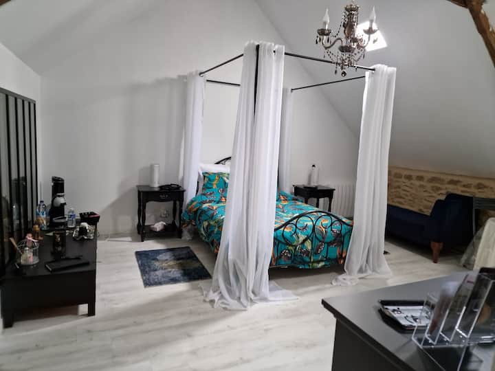 Chambre Privée Avec Salle De Bain Privée - Rochefort-en-Terre