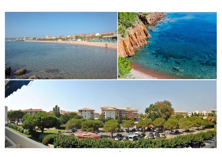 Grand 2p 50m² Fréjus Plage 4 Personnes - Puget-sur-Argens