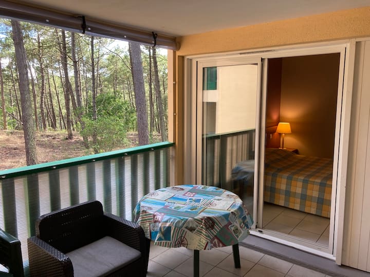 Au Cœur De La Pinède (4 Pers) N°214 - Carcans