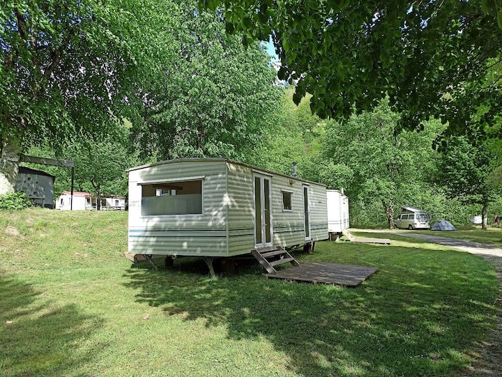 Mobilhome Au Camping De Saint-pierreville 27m² - Privas