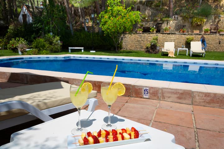 Casa Rural La Pedrá, Ronda, Con Chimenea Y Piscina - Setenil de las Bodegas