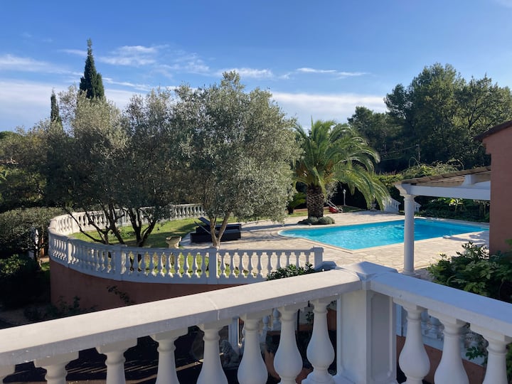 Grande Villa Proche Cannes, Idéale Grande Famille - Côte d'Azur