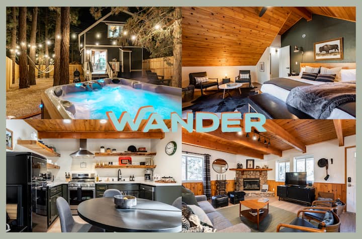 Cozy, Child/pet Friendly W/ Jacuzzi & Firepit! - Big Bear, CA