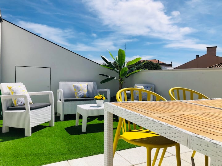 Central Rooftop Apartment - Aveiro