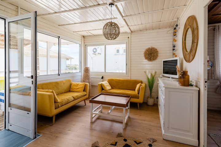 Rare Chalet 4 Ch Fibre Terrasse Vue Mer Clim - Aude