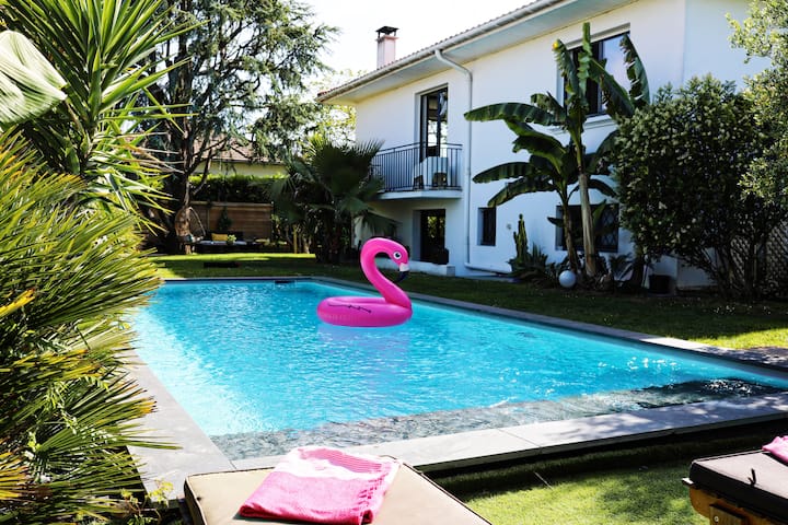 Villa 200 M2 Piscine Jardin 1000m à4 Km Des Plages - Anglet