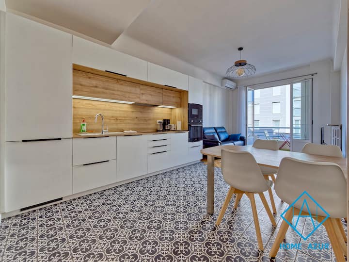 Carré D'or - Rue De France à 50m De La Mer - Nice