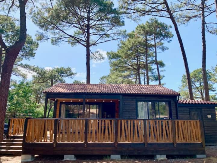 Bungalow Naturiste. 
4 Couchages. Montalivet. - Vendays-Montalivet