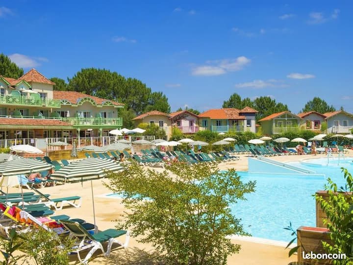 Grands T2 Plein Sud 104 Lacanau Océan Piscine - Lacanau