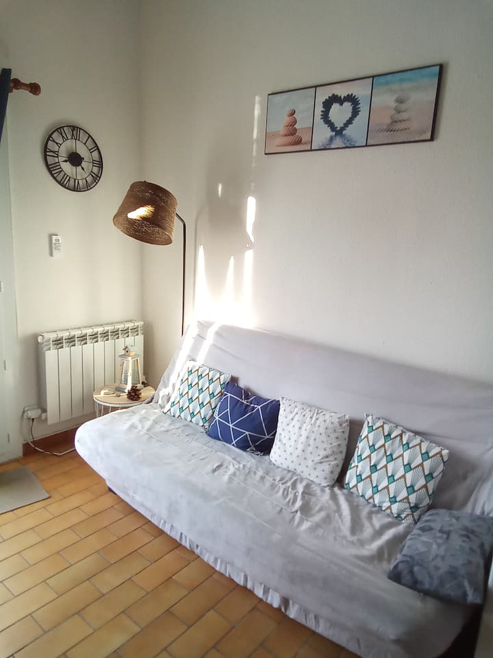 Maison De Bord De Mer Climatisée Pour 5 Personnes - Saint-Cyprien Plage