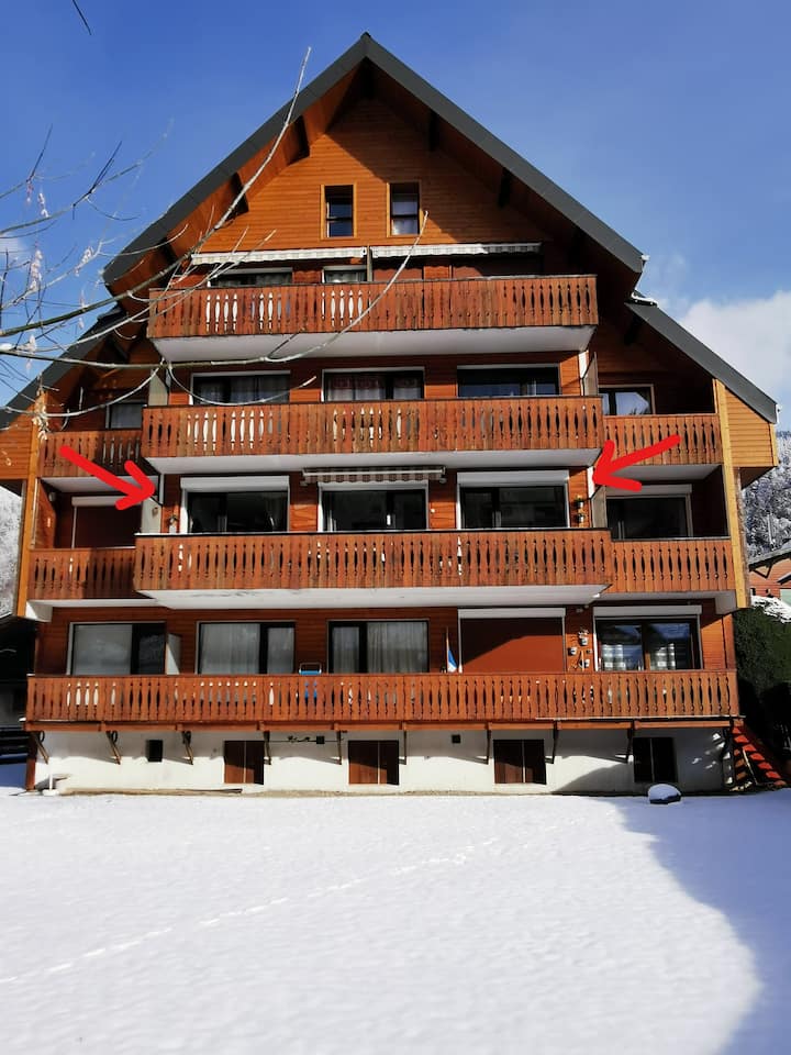 Appartement 4-6 Pers Centre Morzine - 2 Chambres - Montriond