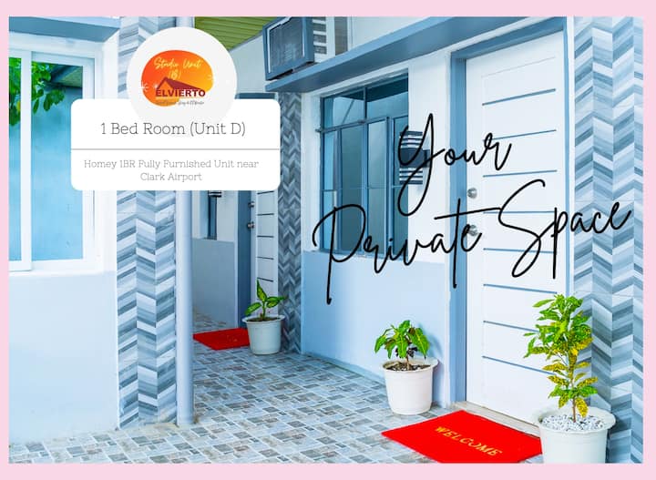 Homey 1br Fully Furnished Unit Near Clark Airport - Ángeles