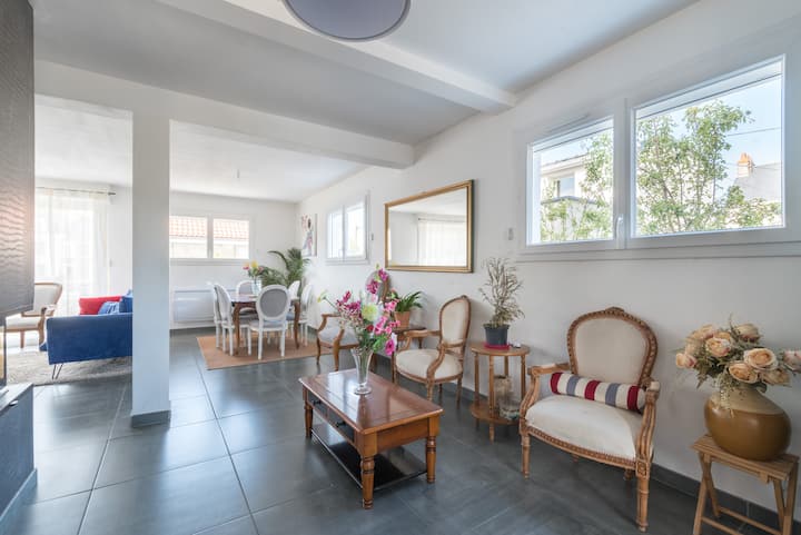 Oasis Familiale Avec Piscine à 5mn Des Plages - Saint-Brevin-les-Pins