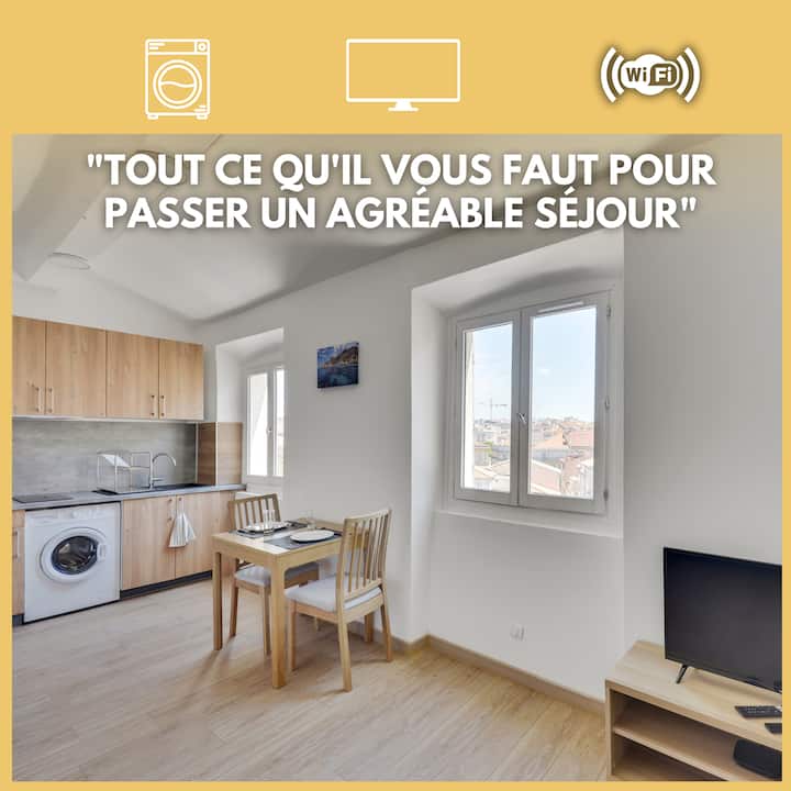 Studio Au Cœur Du Panier Proche Vieux-port - 마르세유