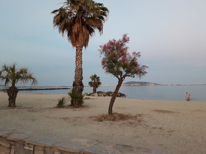 Loc Vacances Appart T2 Meublée 1 Er Proche Plage - Mèze