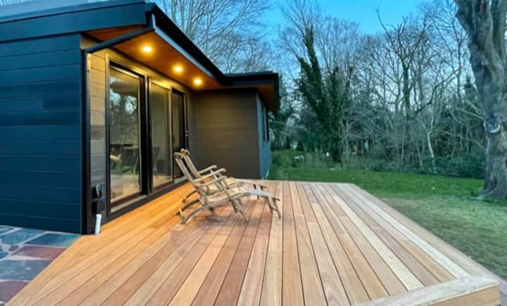 Modern Cape • Contemporary Mid Century Modern Home - Woods Hole, MA