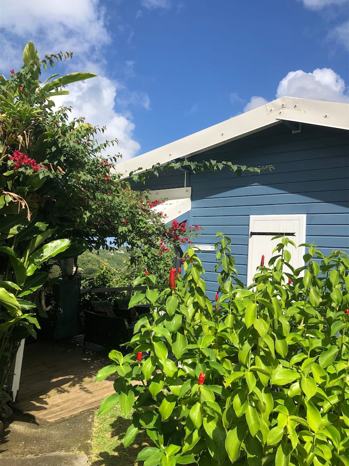 Bungalow Climatisé  Avec Vue Sur Mer - Martinique