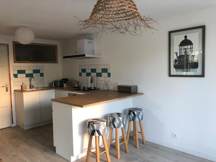 Appt Cosy Avec Jardin- Plouharnel Carnac Quiberon - Erdeven