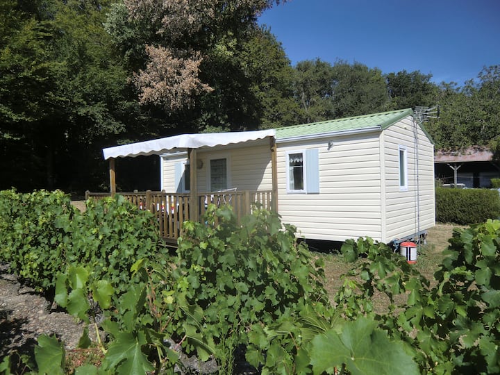Mobil Home 4 Personnes Vue Sur Les Vignes - Saint-Aignan-sur-Cher