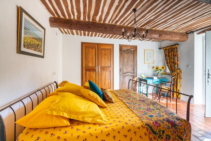 Petit Appart De Charme 32 M2 Cuisine+patio Privés - Lourmarin