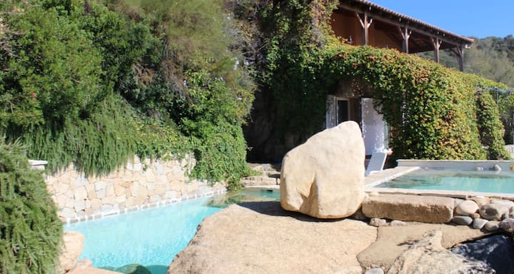 Rdc De Villa Vue Mer /Piscines - 8 Pers. - Serra-di-Ferro