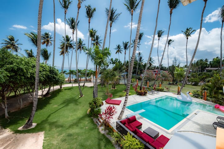 Villa Don Armando Beach Front, Playa Las Ballenas - 多明尼加共和國