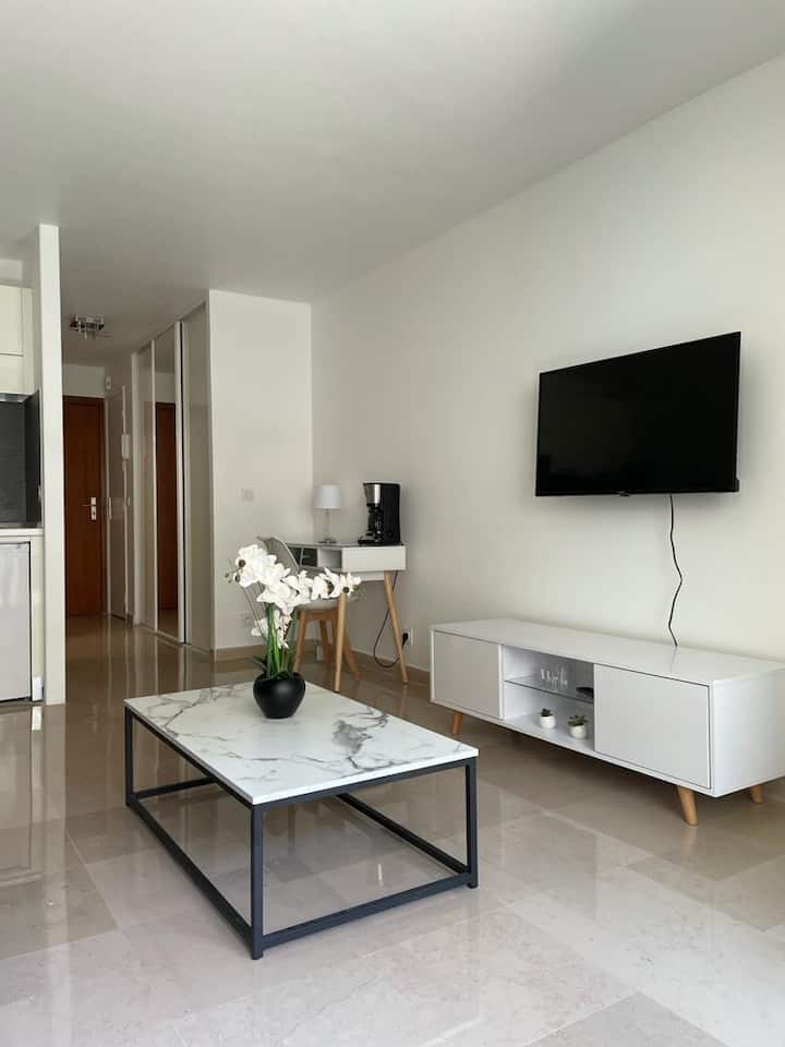 Studio Carré D'or Avec Belle Terrasse - Nice