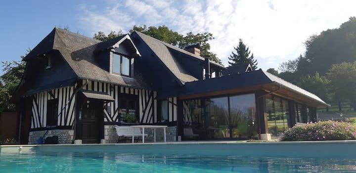 Gite Normand Avec Magnifique Piscine - Pont-l'Évêque