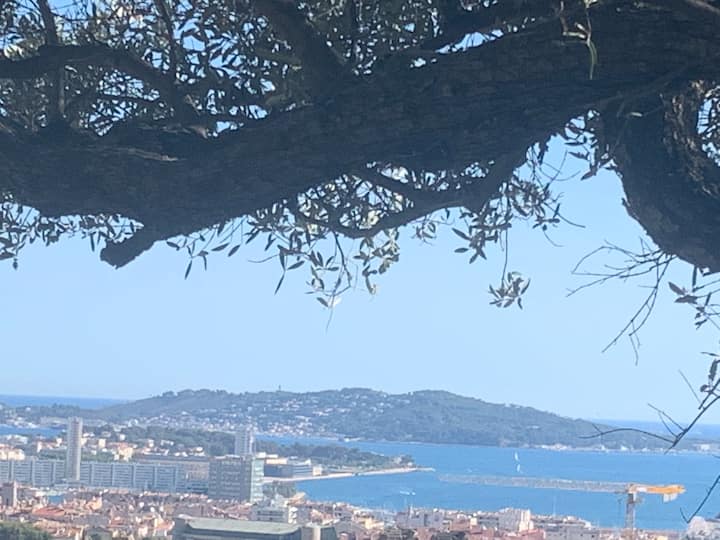 Villa Champêtre Vue Rade,8minutes à Pied Du Centre - La Seyne-sur-Mer